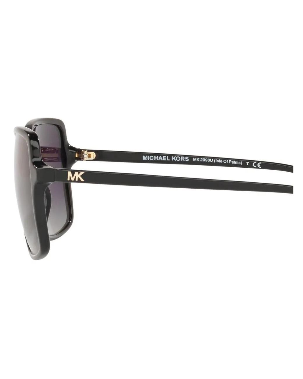 Michael Kors Oversize Square-Frame Sunglasses in Blue | Lyst
