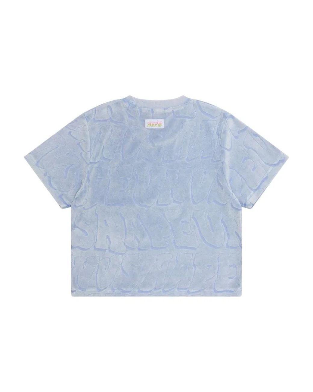 A Bathing Ape Logo-Embellished T-Shirt in Blue | Lyst