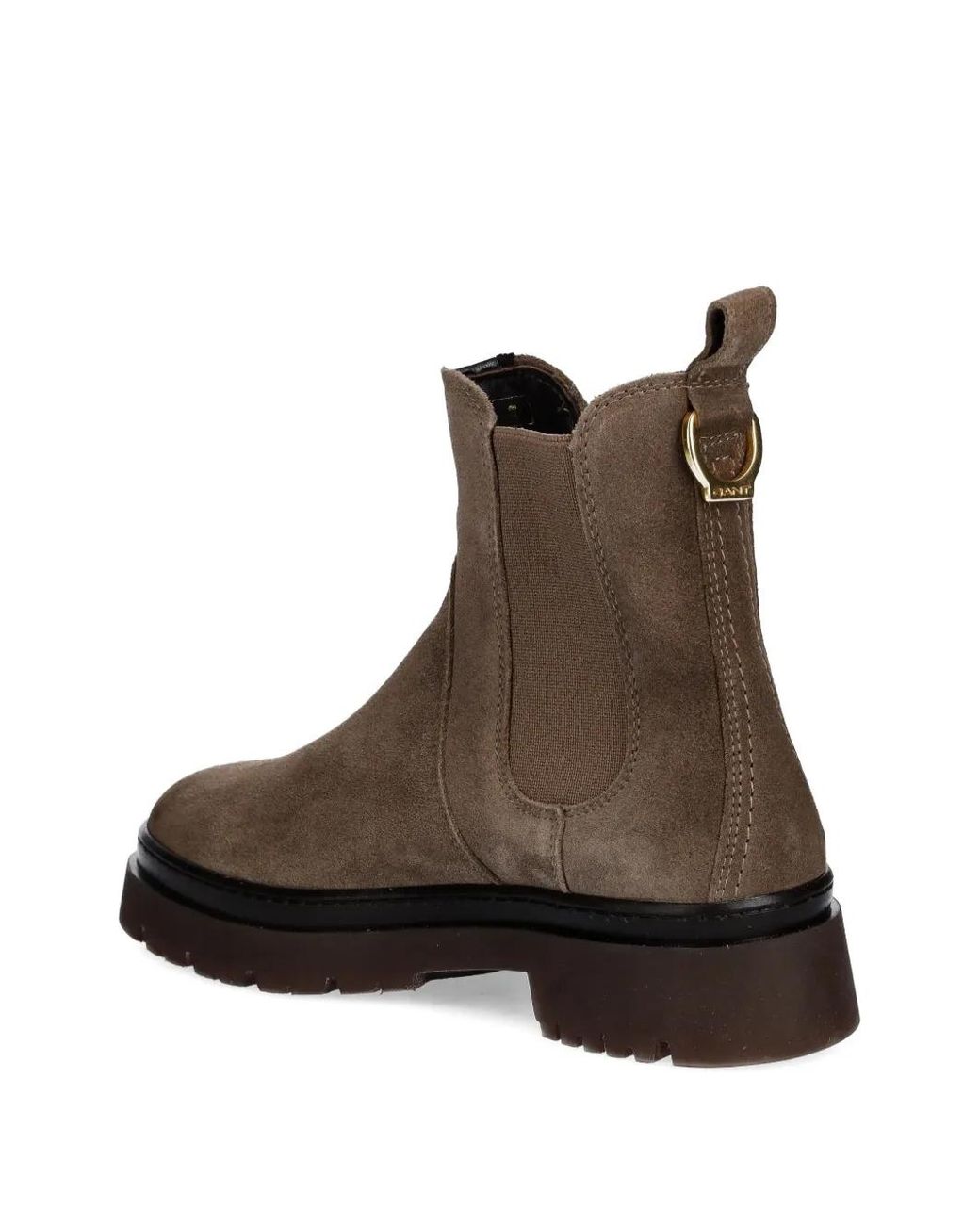 GANT 45Mm Suede Pull-Tab Boots in Brown | Lyst