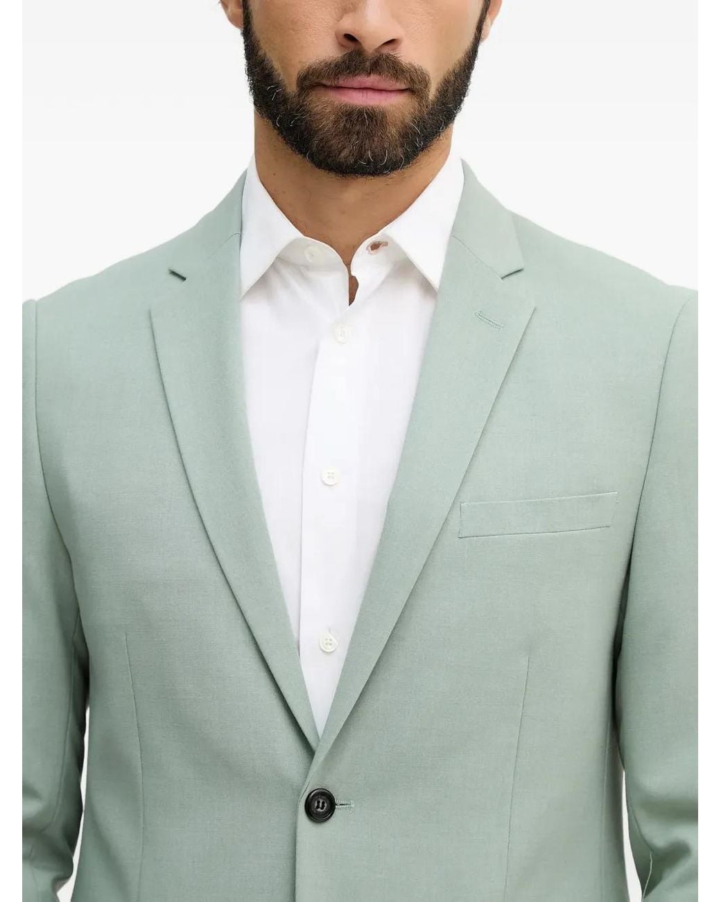 Lindbergh Button Two-Piece Suit in Green for Men | Lyst