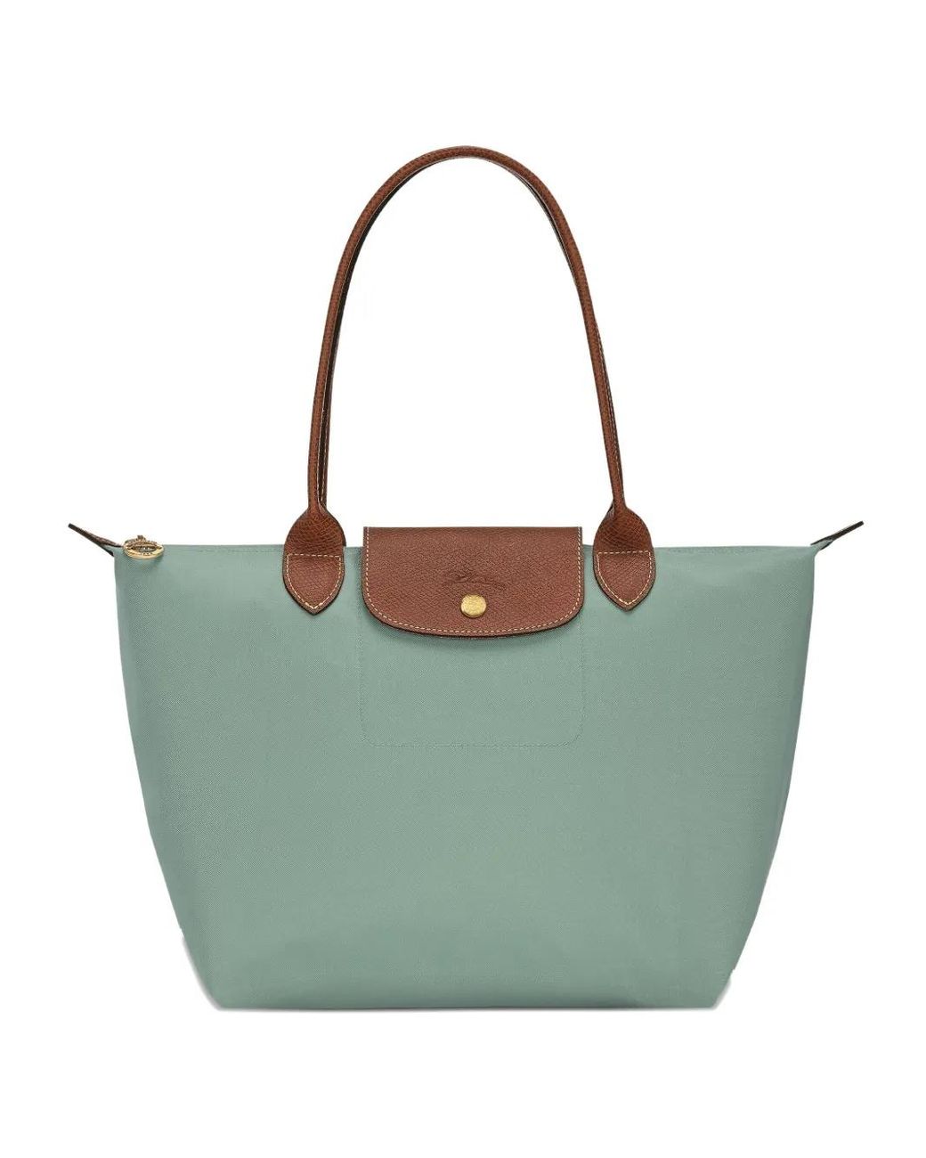 Longchamp Medium Le Pliage Original Shoulder Bag in Green | Lyst