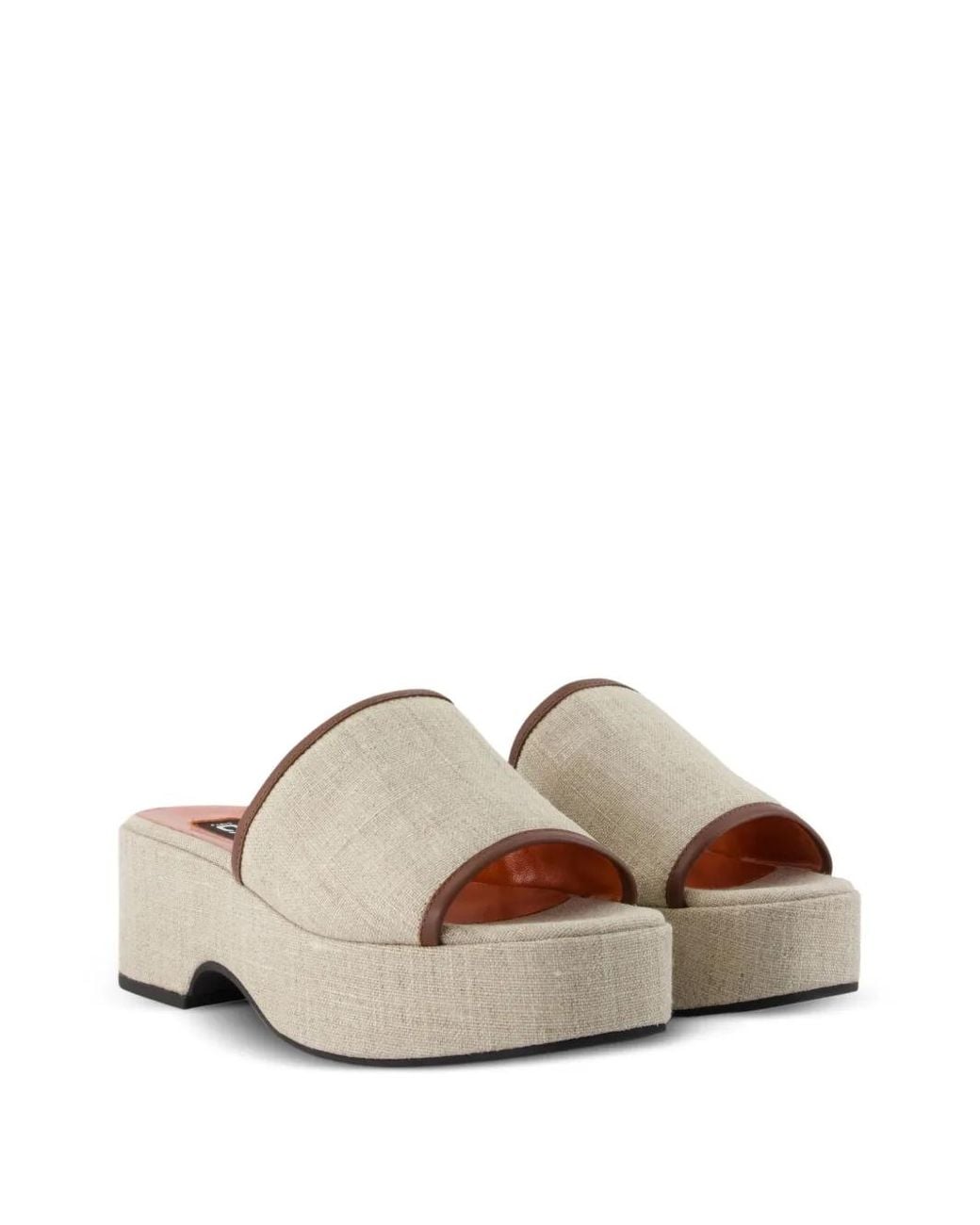 CAREL PARIS Adri Heeled Sandals in White | Lyst