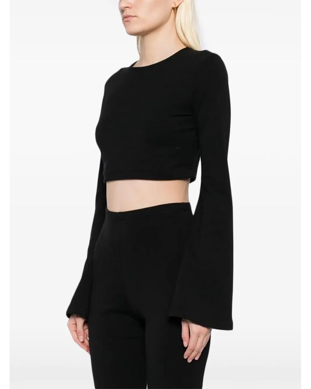 Xenia Magera Jersey Set in Black | Lyst