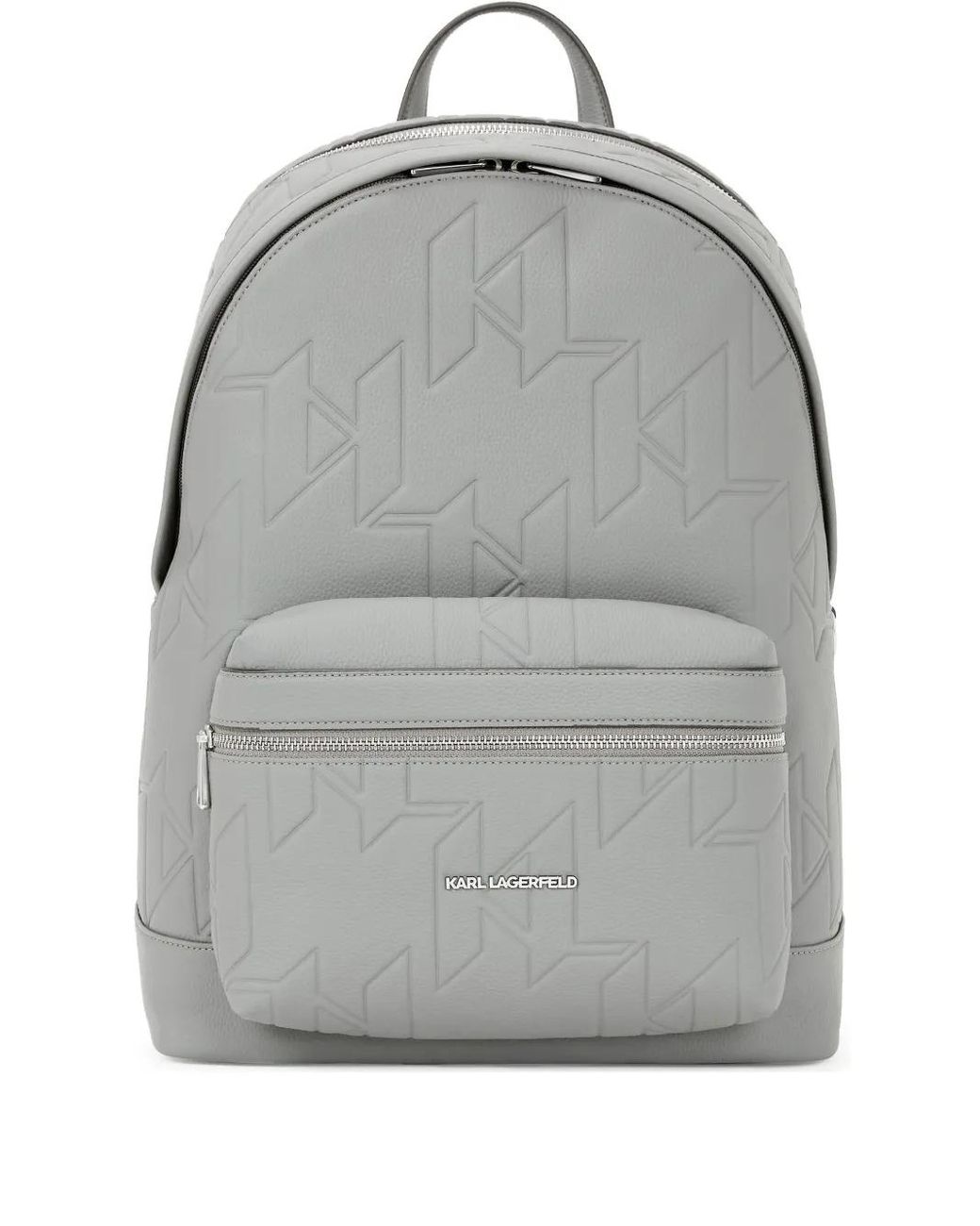 Karl Lagerfeld K Urban Monogram Backpack in Gray for Men | Lyst