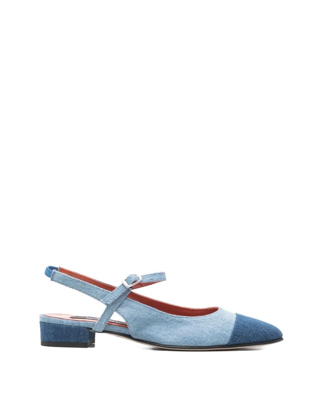 CAREL PARIS Oceano Flat Pumps in Blue | Lyst