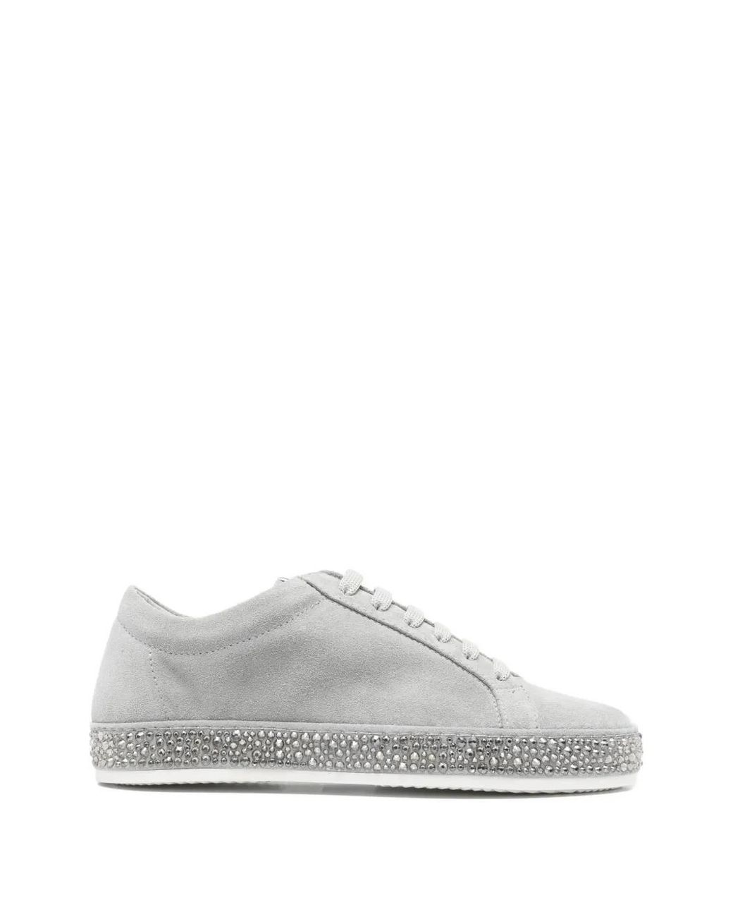 Le Silla Baskets Andrea À Bout Rond Et Ornements in White | Lyst