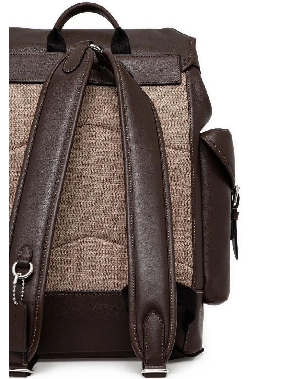 COACH Hitch Backpack in Gray for Men | Lyst
