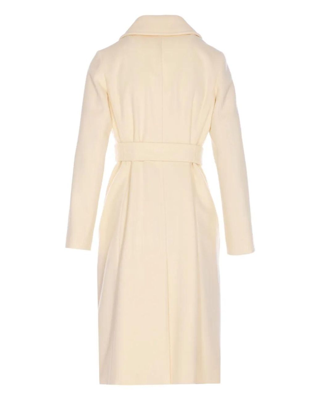 Max Mara Bcollag Dressing Gown Coat in Natural | Lyst