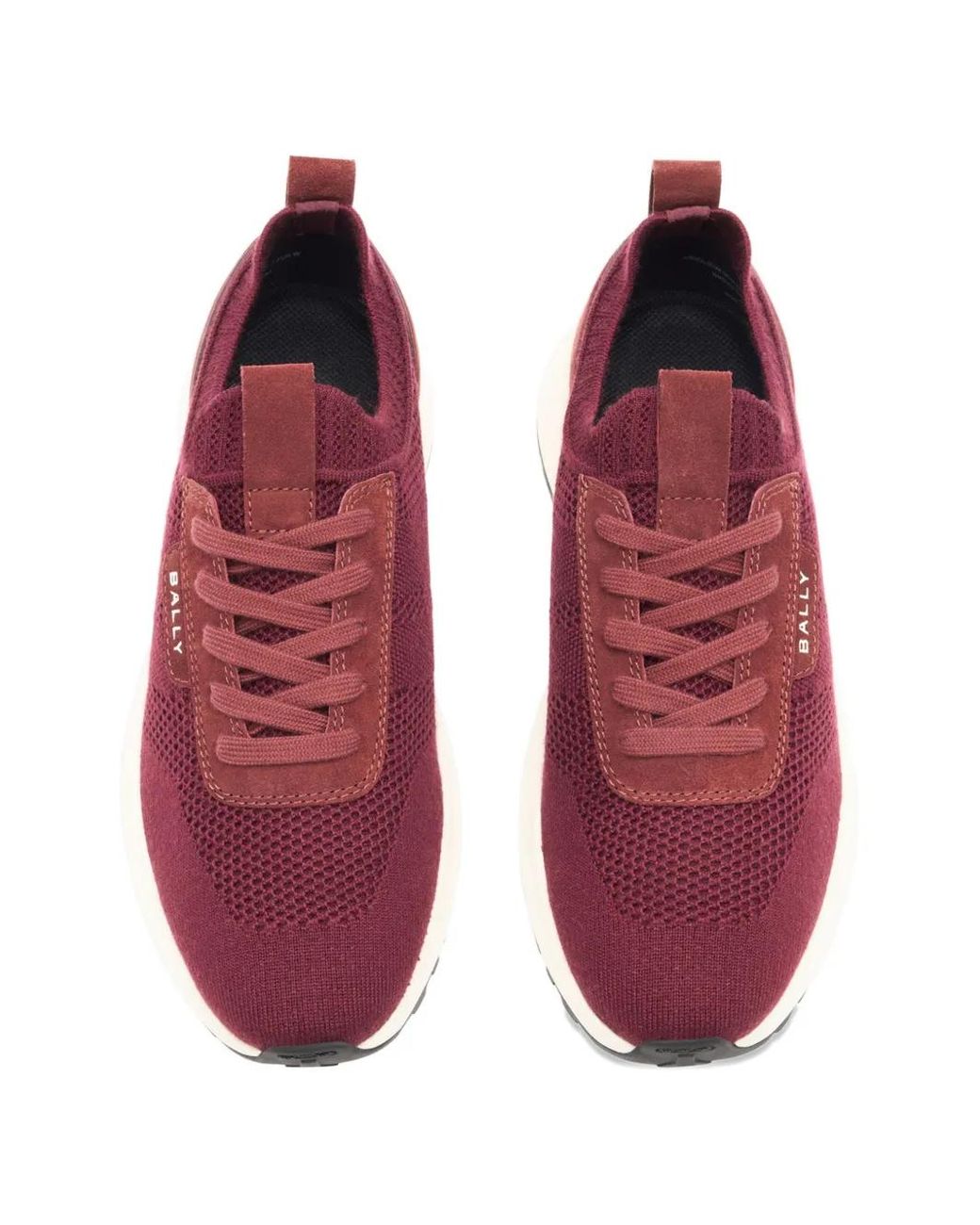 Bally Outline Sneakers in Purple | Lyst