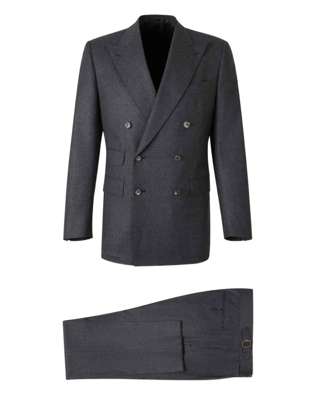 Atelier Munro Peak-Lapel Double-Breasted Suit in Black for Men | Lyst