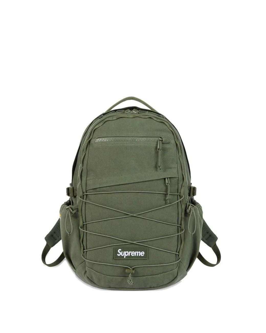 Supreme Logo-Patch Backpack in Green for Men | Lyst UK