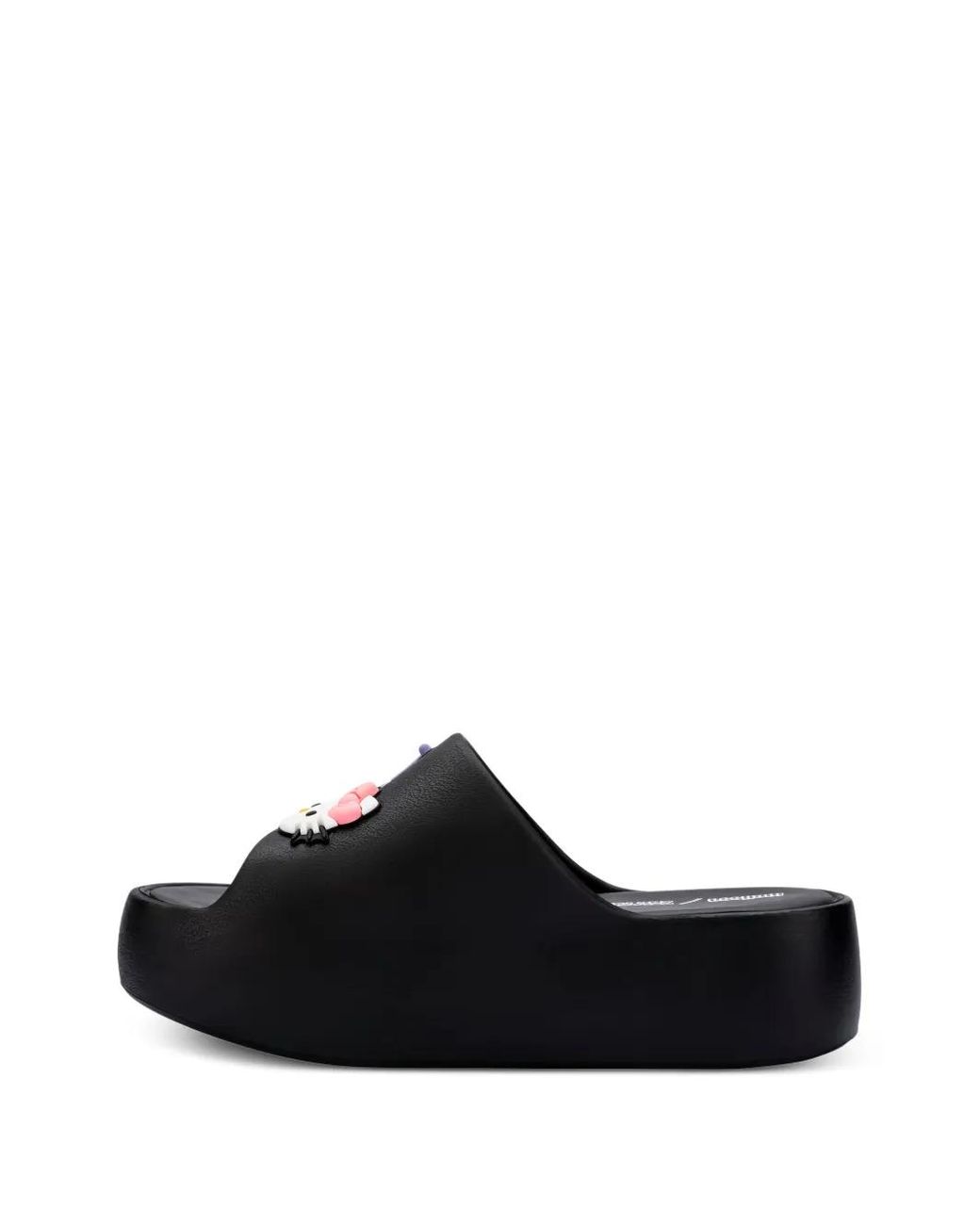 Melissa X Hello Kitty And Friends Free Platform Slides in Black | Lyst UK
