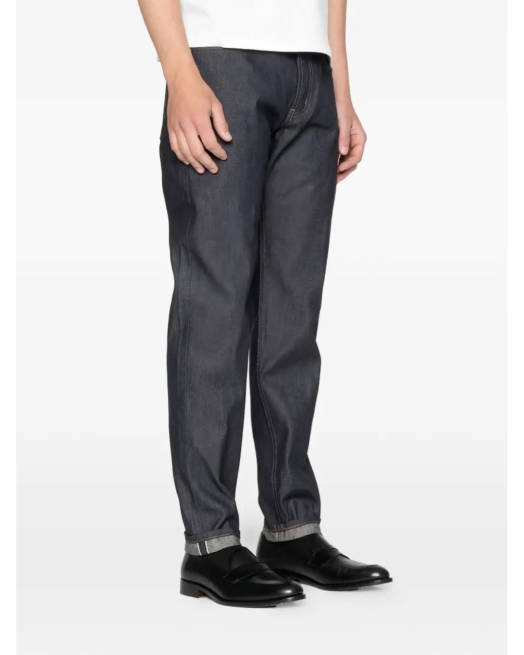 Naked & Famous Easy Guy Jeans in Gray for Men | Lyst