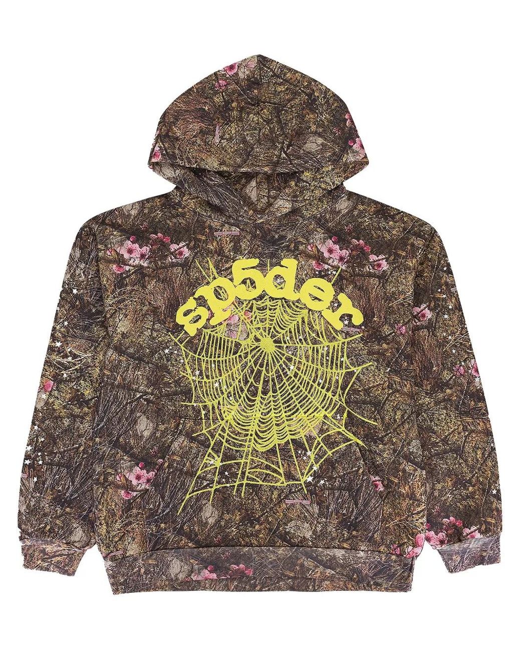 Sp5der Web Og "Camo" Hoodie in Gray for Men | Lyst