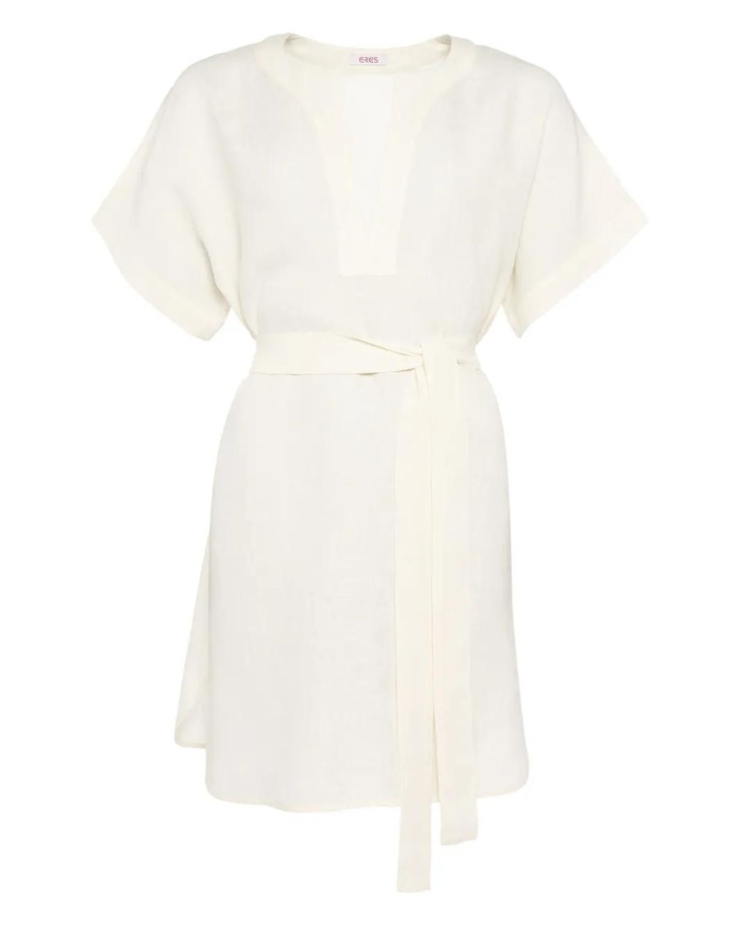 Eres Favorite Mini Dress in White | Lyst