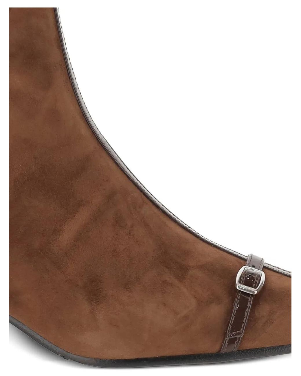 CAREL PARIS 40Mm Start Suede Boots in Brown | Lyst