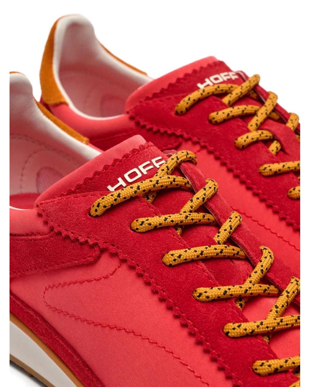 HOFF Bridge Mkii Lace-Up Sneakers in Red | Lyst UK