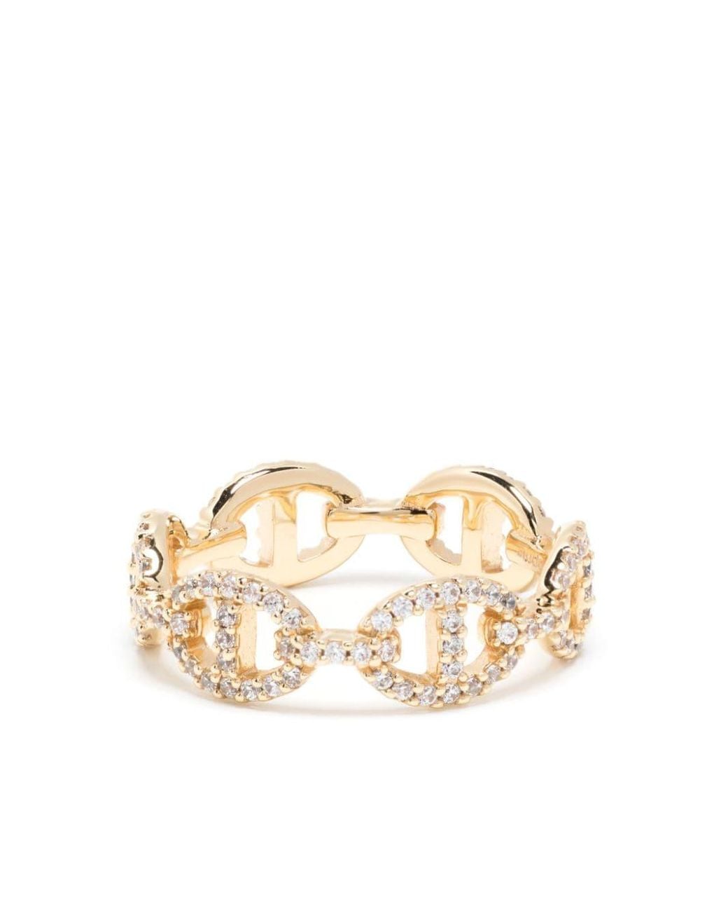 Apm Monaco Maille Marine Ring in Metallic | Lyst