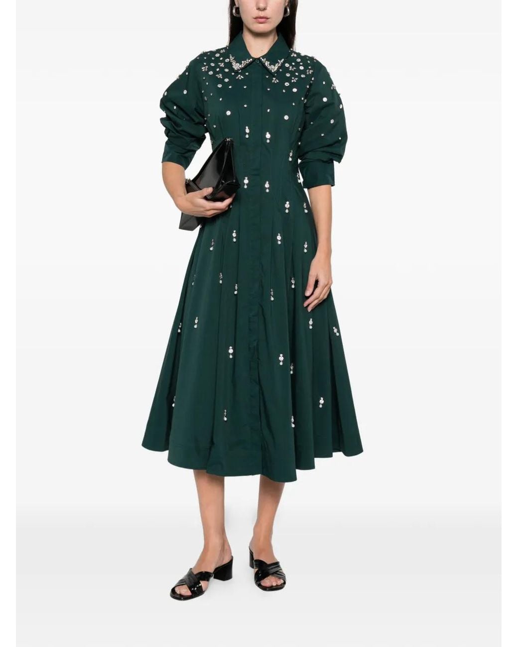 Jonathan Simkhai Green Dress