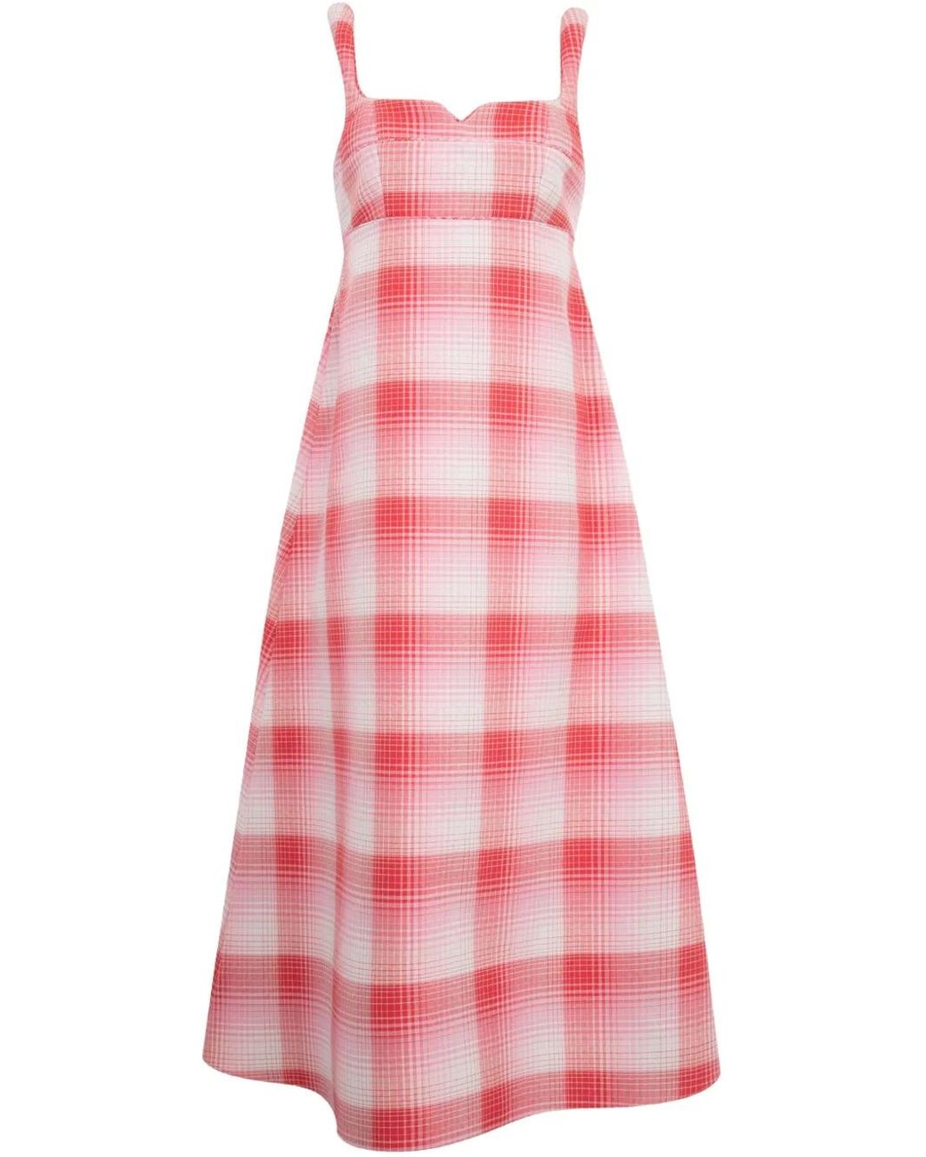 Rosie Assoulin Banana Midi Dress in Pink | Lyst