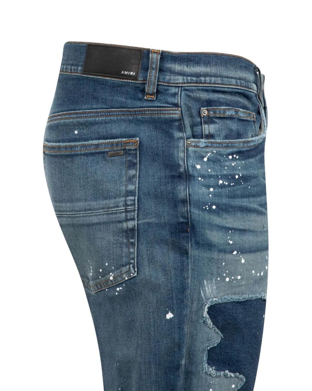 Amiri Lounge Skinny Jeans in Blue for Men | Lyst