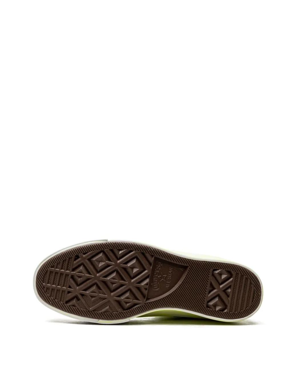 Converse Chuck Taylor All Star Lift Hi Sneakers in Green | Lyst