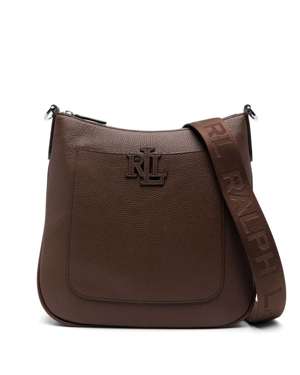 Polo Ralph Lauren Cameryn Cross Body Bag in Brown | Lyst
