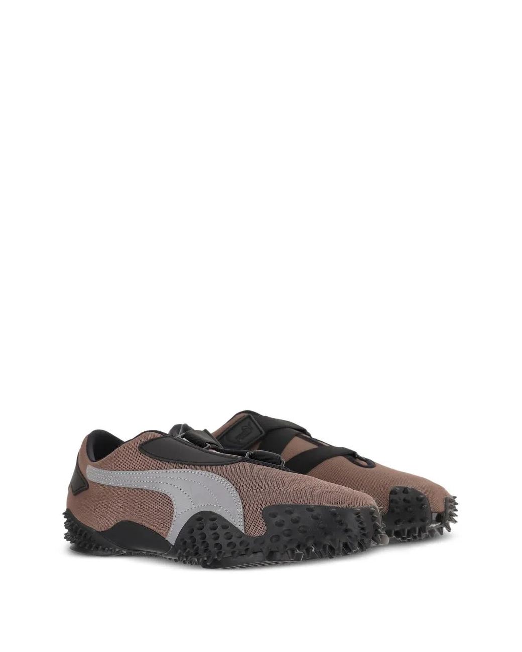 PUMA Mostro Hook-Loop Sneakers in Brown | Lyst