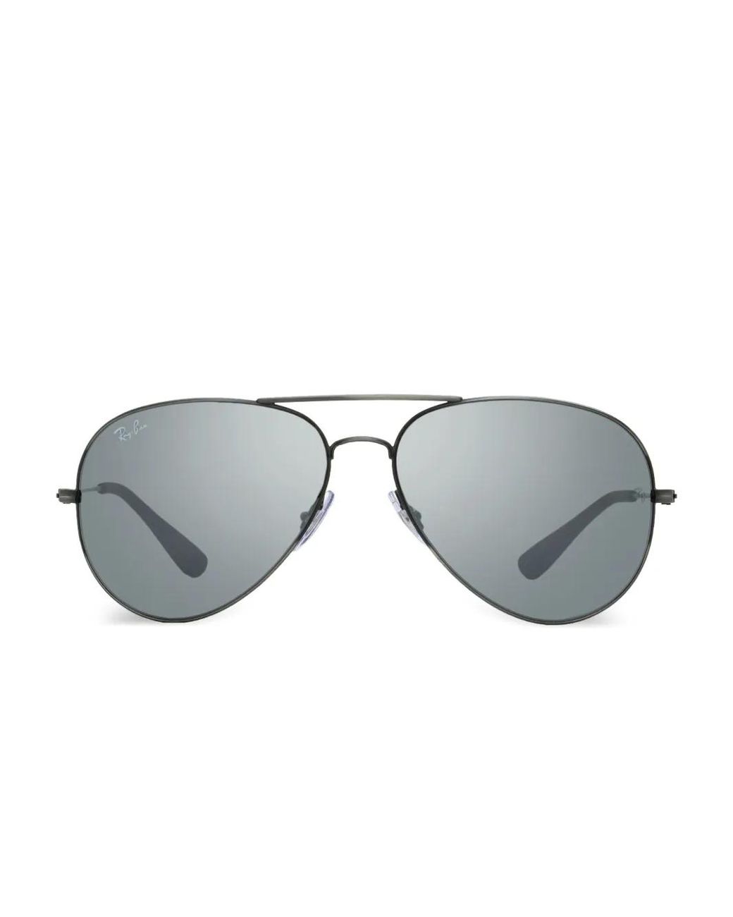 Ray-Ban Aviator-Frame Sunglasses in Grey | Lyst UK