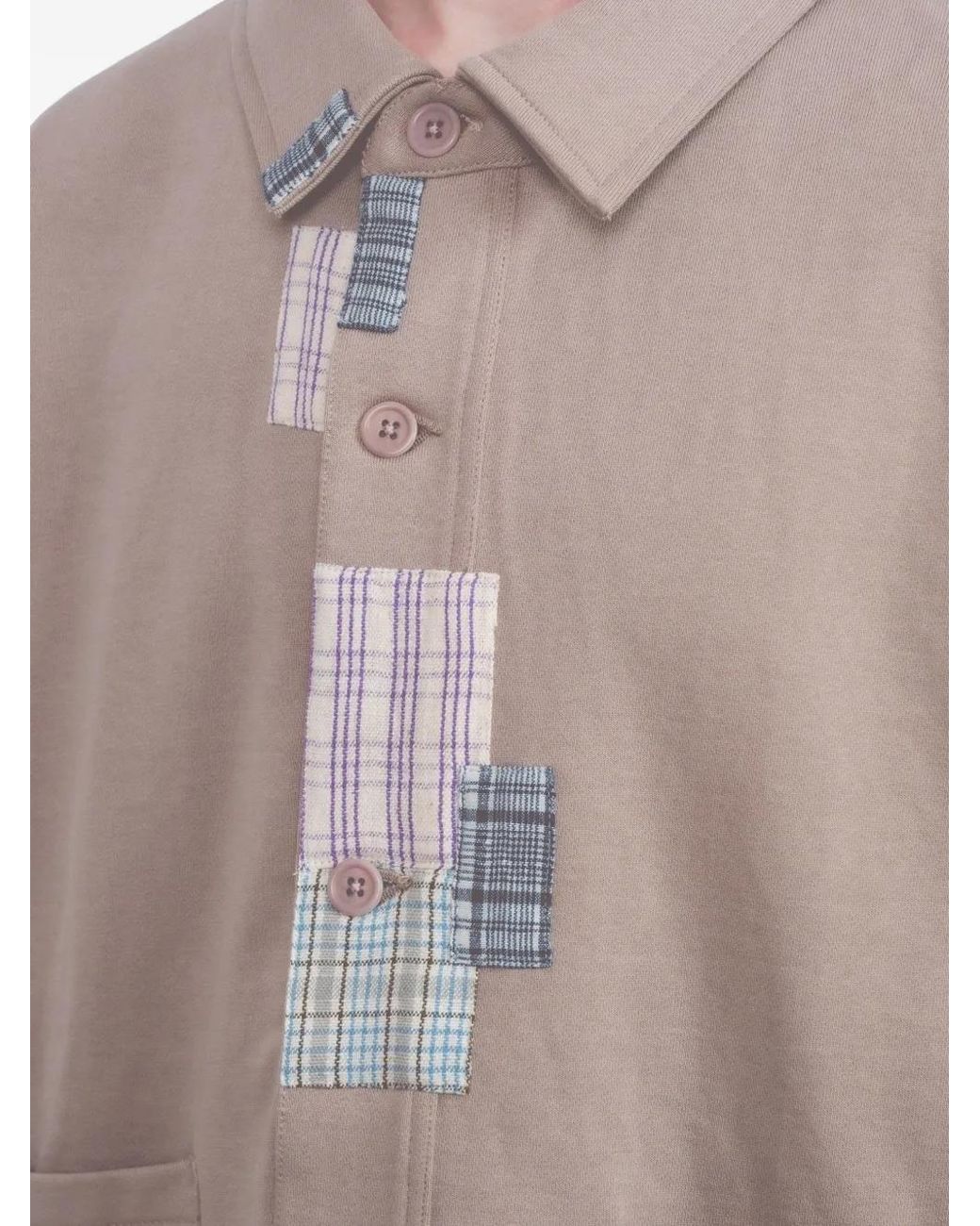 STORY mfg. Walking Patchwork Jacket in Gray for Men | Lyst