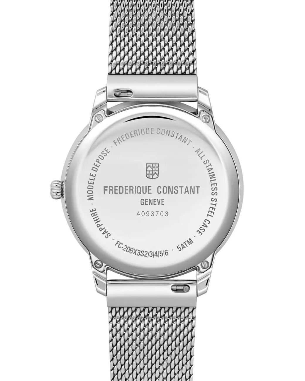 Frederique Constant Moneta Moonphase 18Mm in Blue | Lyst