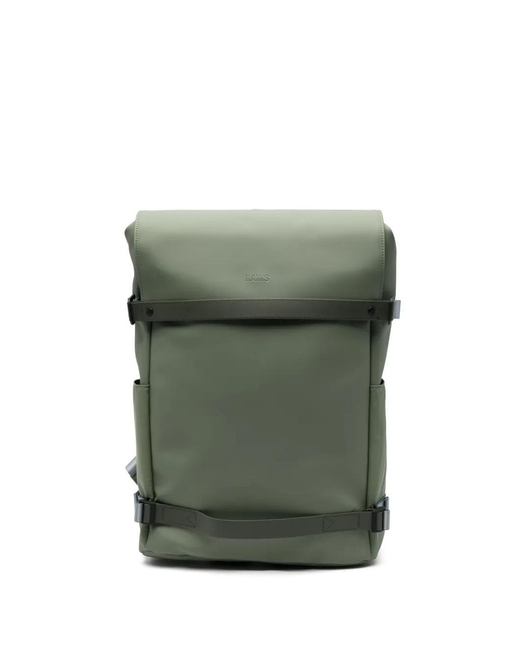 Rains Otg W3 Flap-Closure Backpack in Green | Lyst