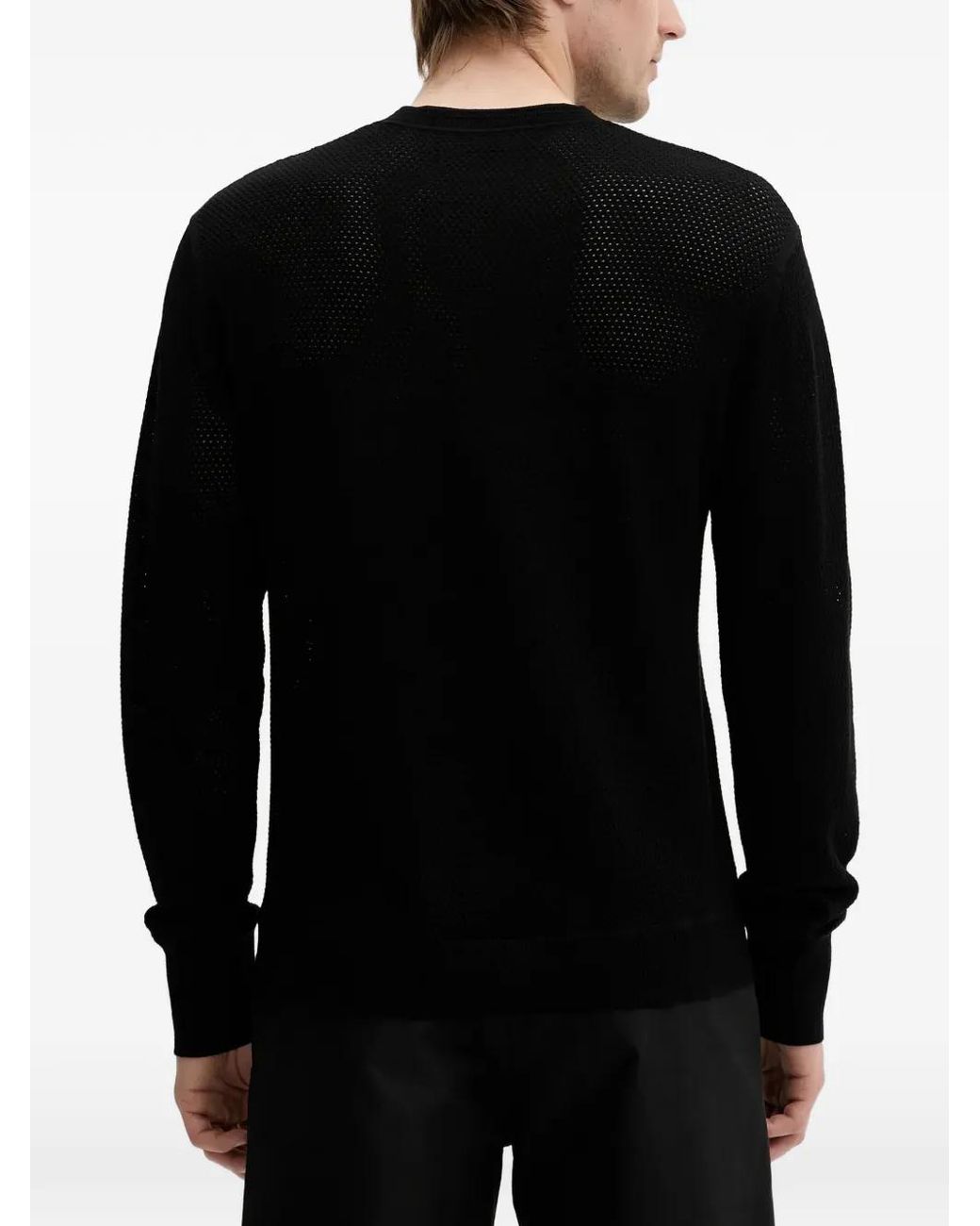 Filippa K Textured T-Shirt in Black for Men | Lyst