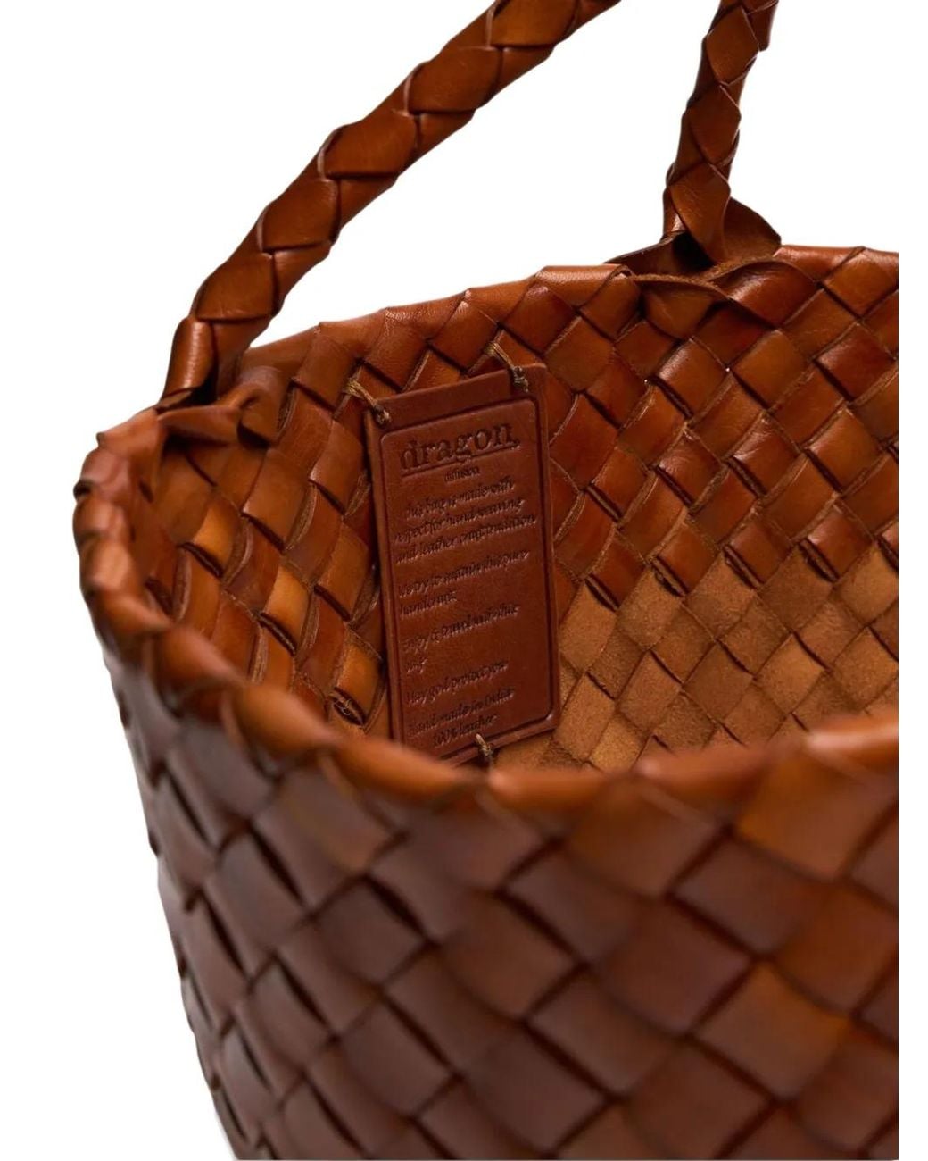 Dragon Diffusion Egola Woven Tote Bag in Brown | Lyst