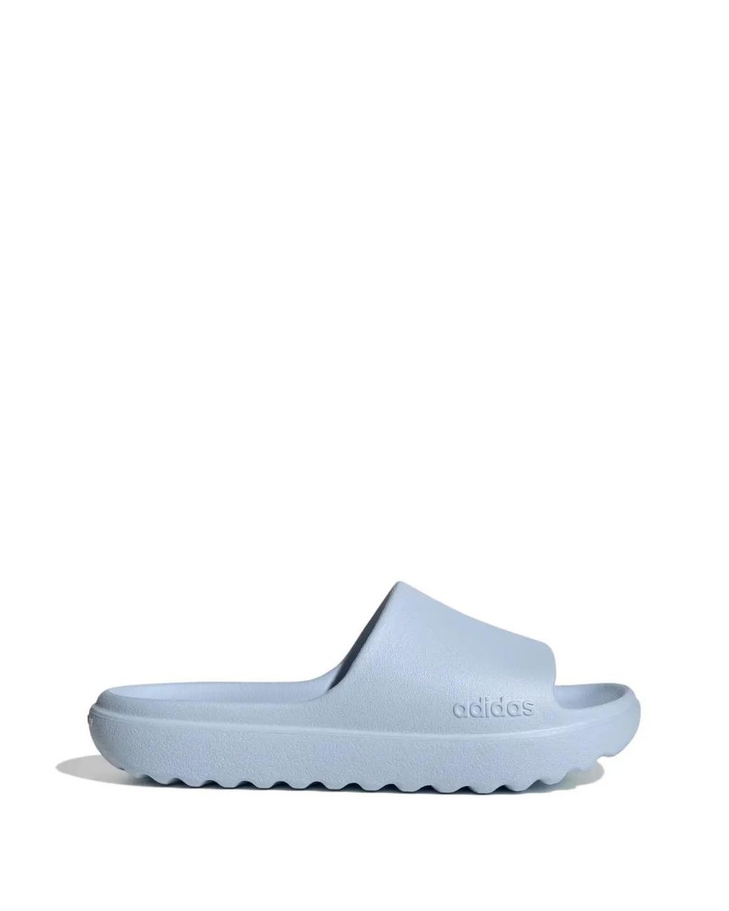 adidas Adilette Lumia Platform Slides in Blue | Lyst UK