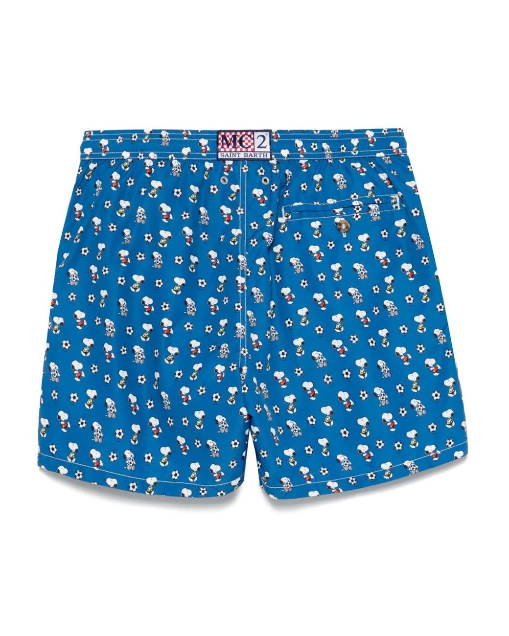MC2 Saint Barth X Peanuts Snoopy Soccer Play-Print Swim Shorts in Blue ...