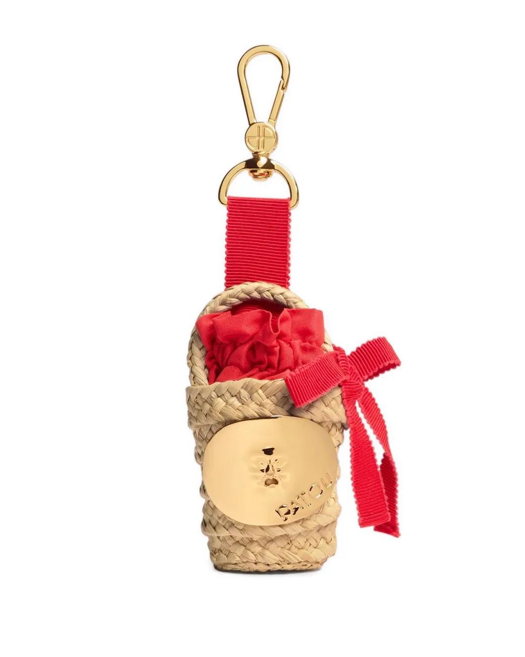 Patou Iconic Bucket Keyring in Red | Lyst