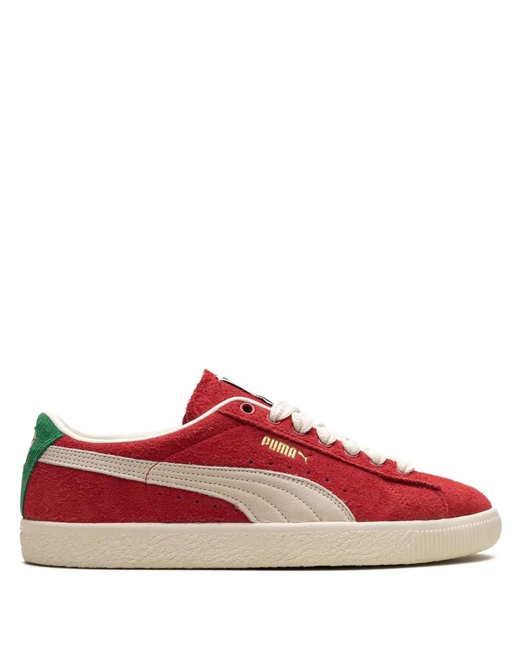 PUMA Suede Vtg Origins Sneakers in Red | Lyst UK