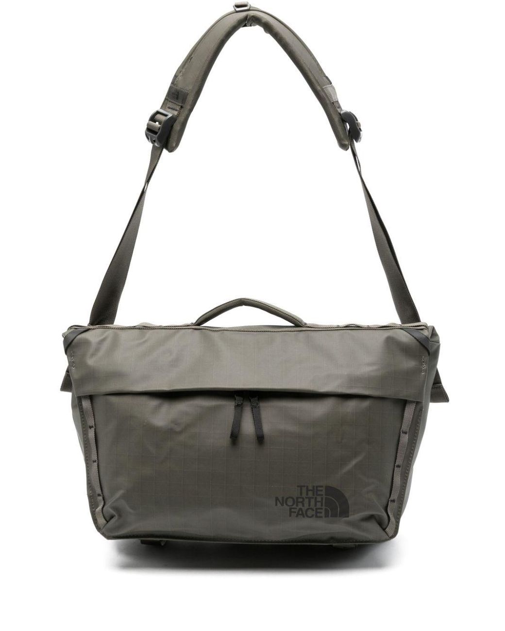 The North Face Base Camp Voyager Messenger Bag in Black | Lyst