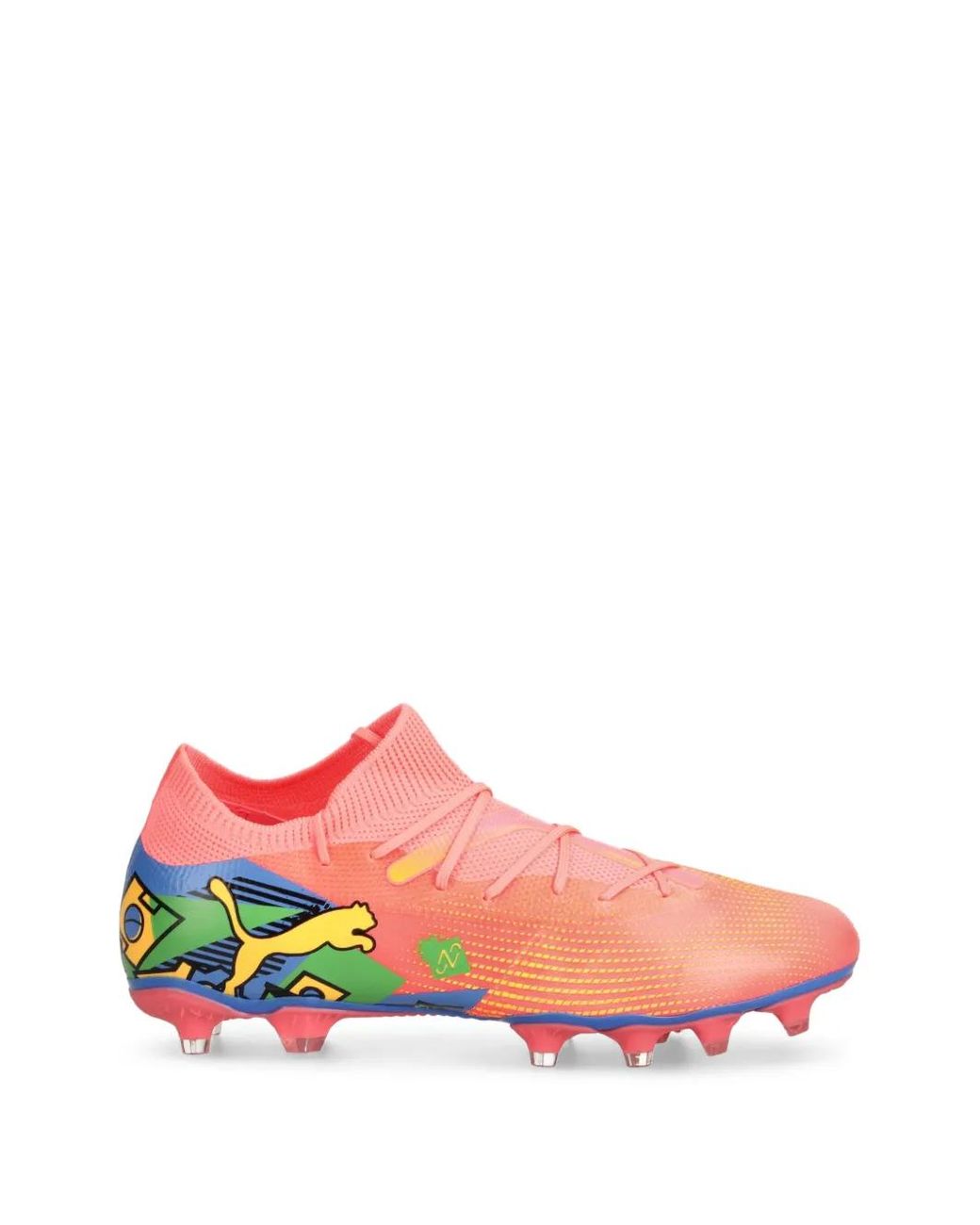 PUMA X Neymar Jr Future 7 Match Cleats in Pink for Men | Lyst