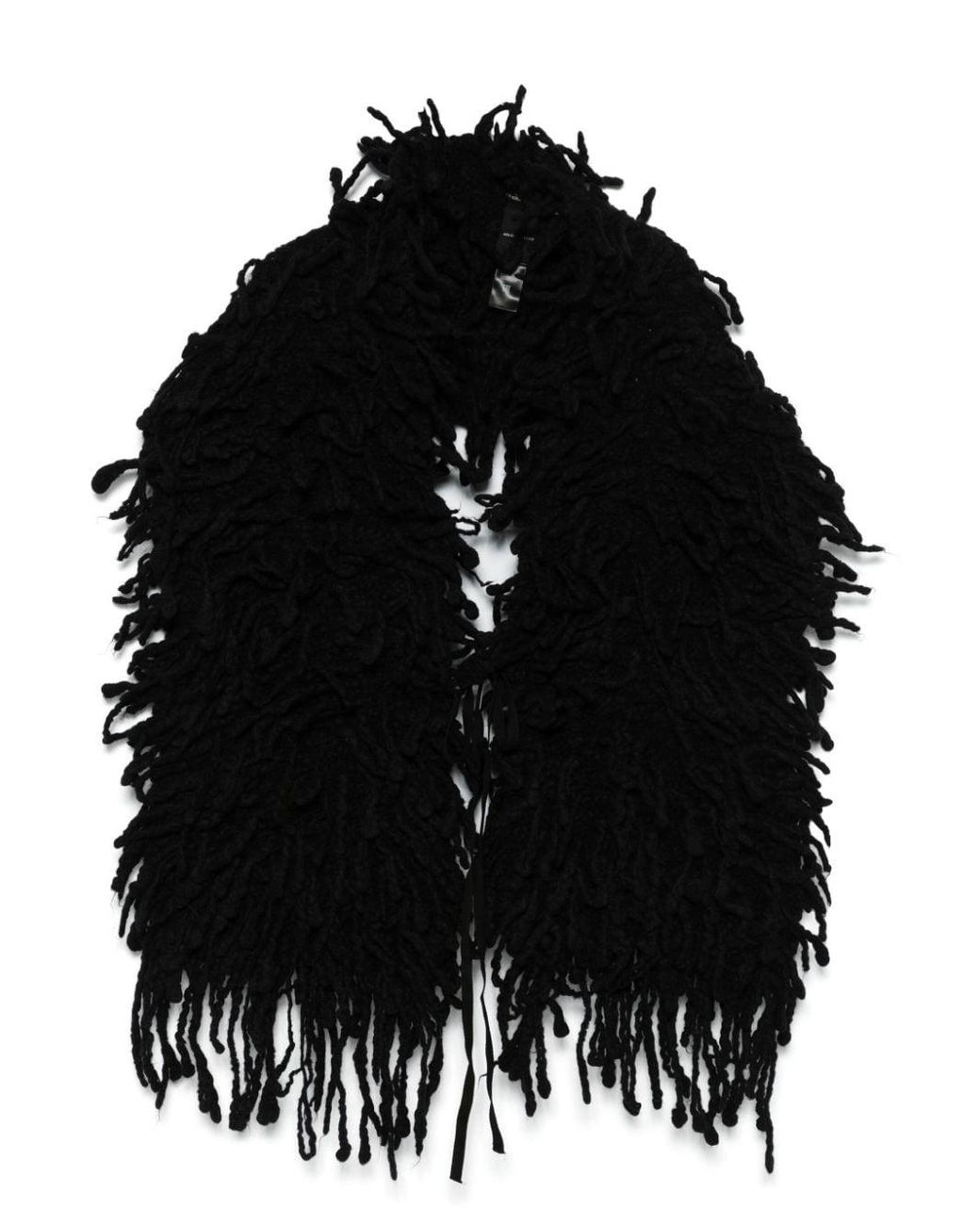 Ann Demeulemeester Sanra Scarf in Black | Lyst UK