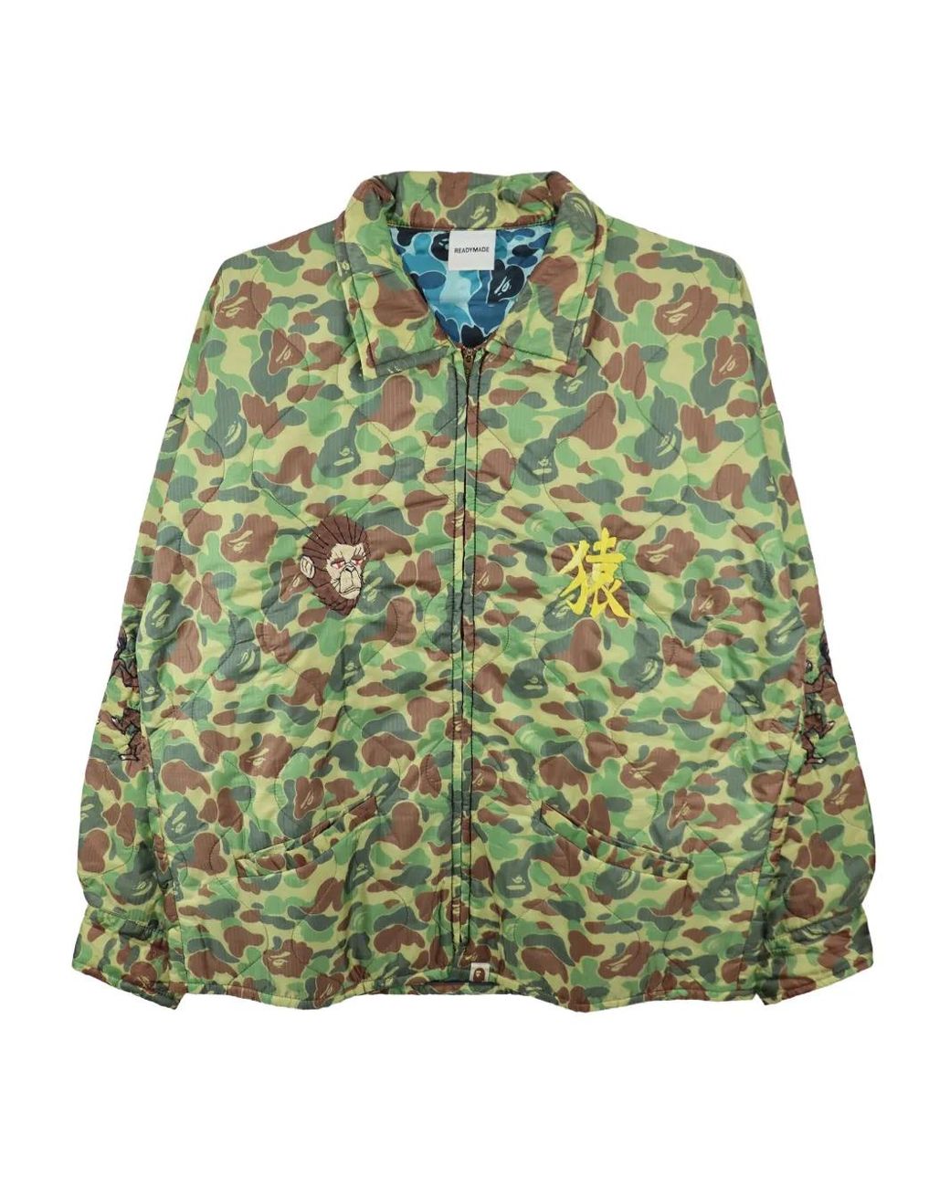 READYMADE X Ape Vietnam Jacket in Green for Men | Lyst