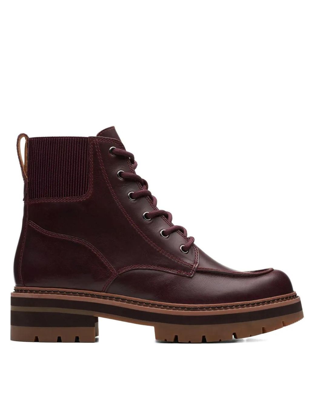 Clarks Orianna Boots in Brown | Lyst