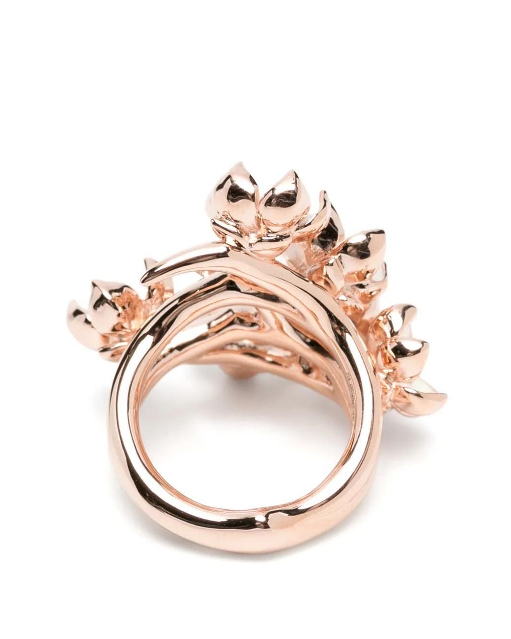 Shaun Leane Cherry Blossom Full Flower Diamond Ring in White | Lyst