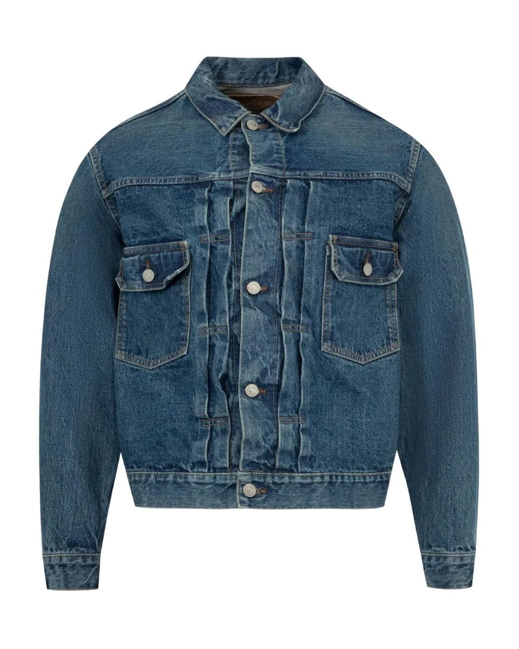Orslow Type 1950's Denim Jacket in Blue for Men | Lyst