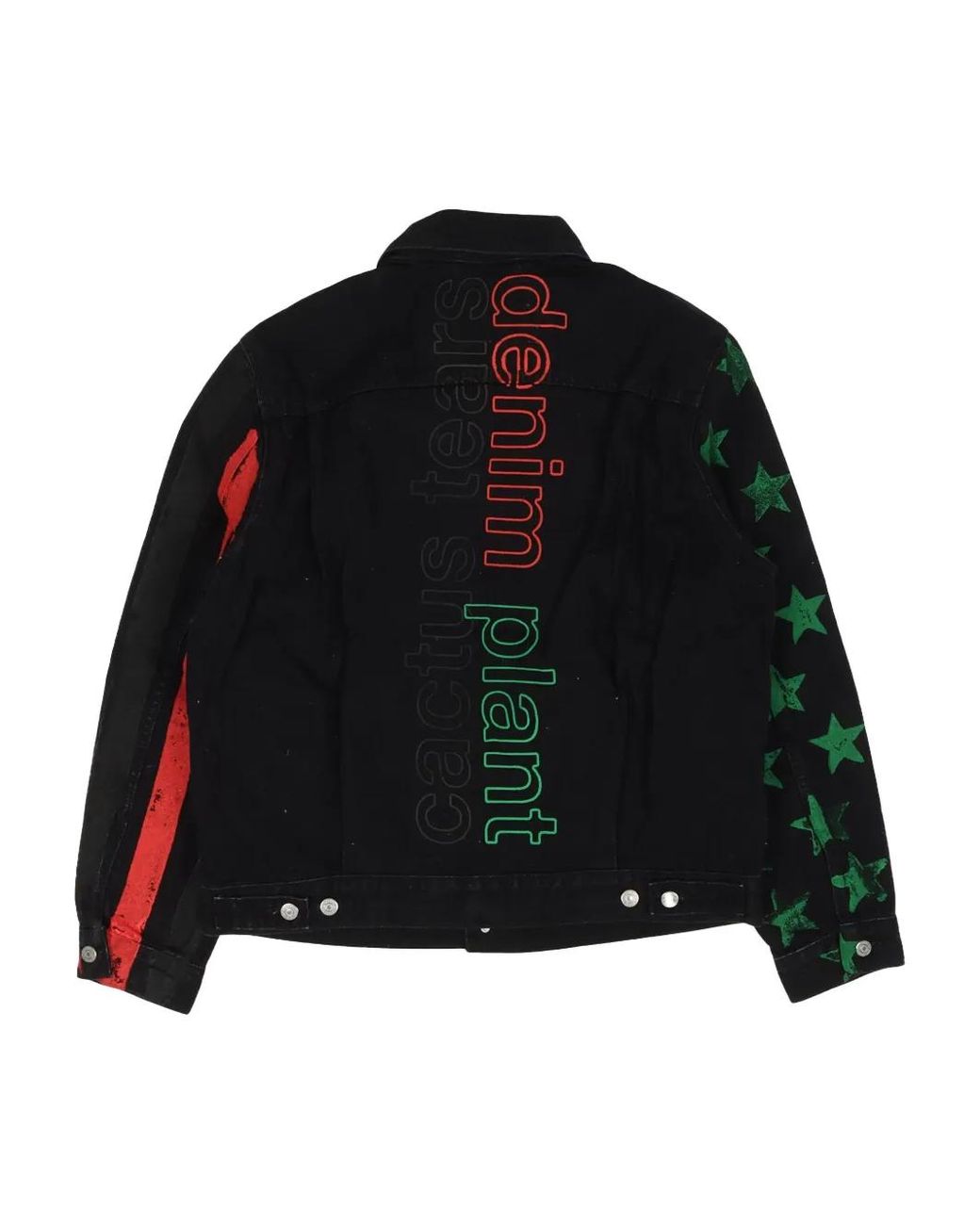 DENIM TEARS Stadium Cactus Tears Jacket in Black for Men | Lyst