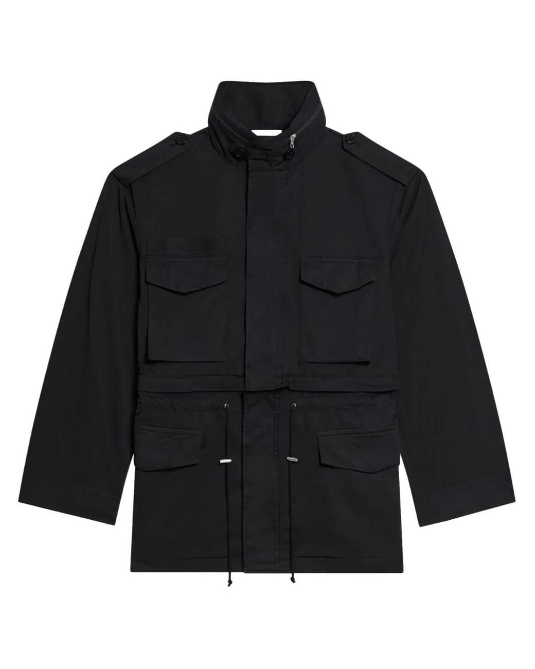 Helmut Lang Convertible Field Jacket in Black for Men | Lyst