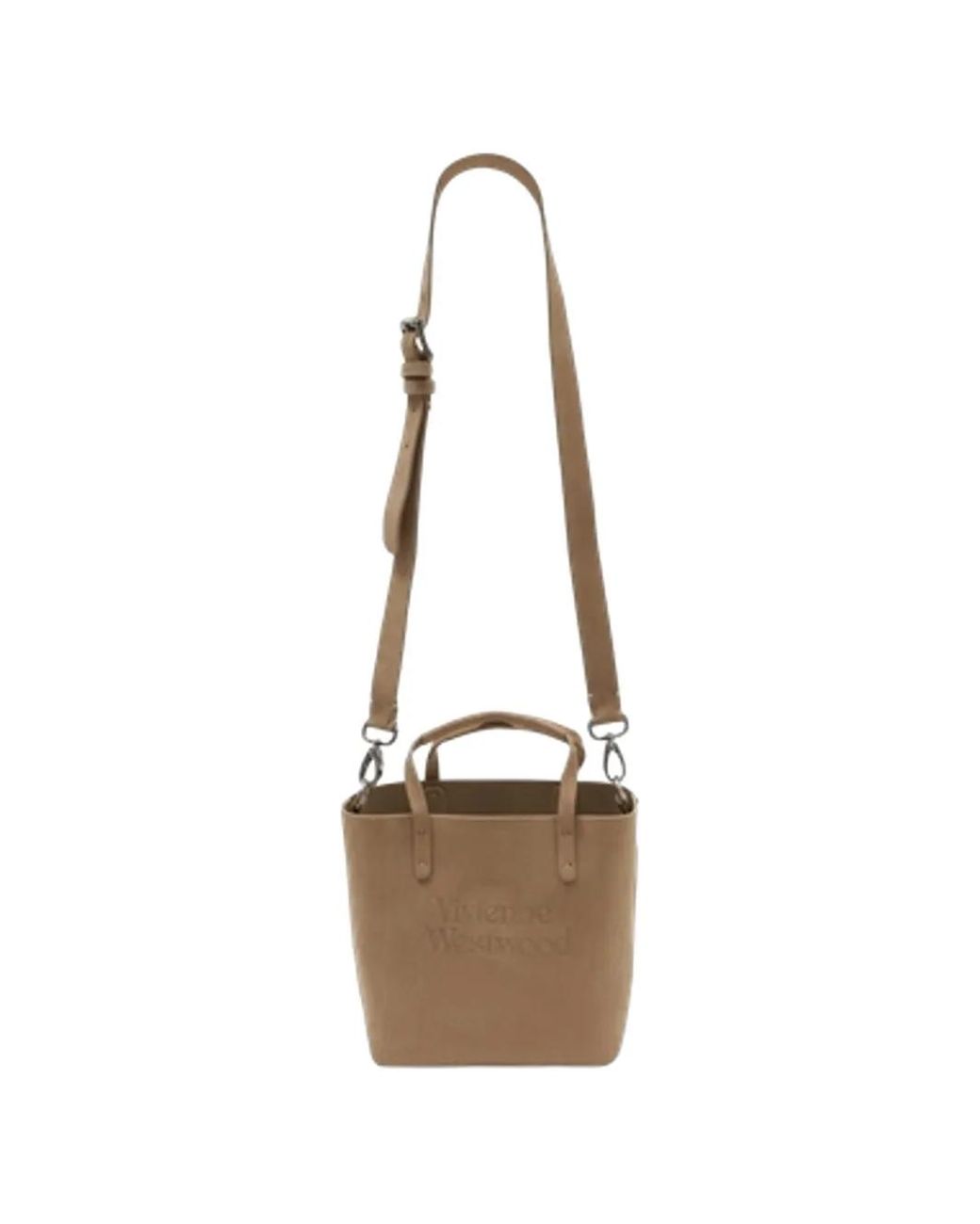 Vivienne Westwood Small Studio Tote Bag in White | Lyst UK