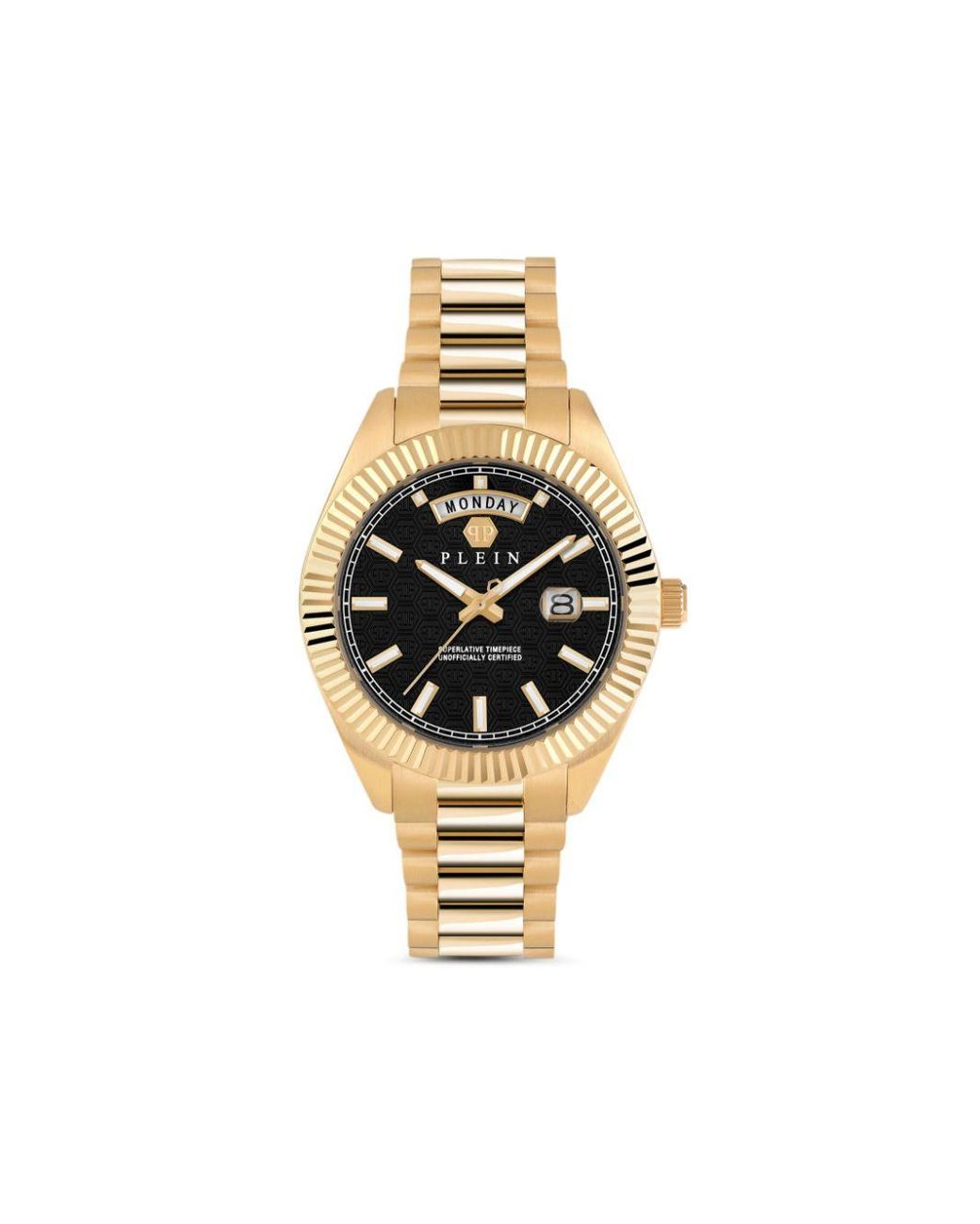 Philipp Plein Date Superlative 42mm in Metallic for Men | Lyst UK