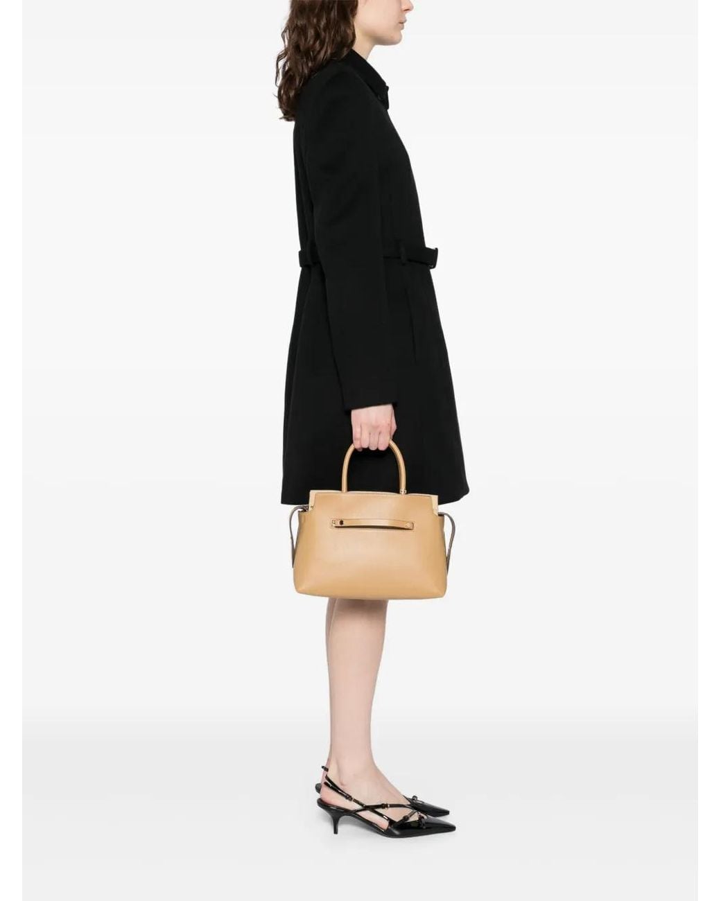 Tory Burch Medium Mercer Tote Bag in Natural | Lyst